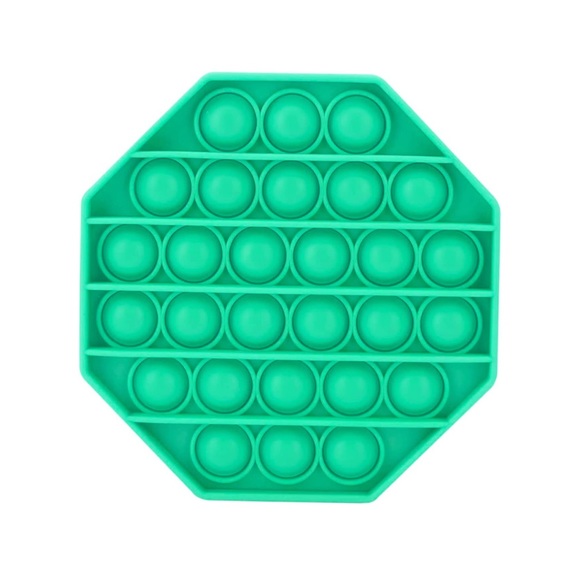 Toys | Green Octogon Pop It Sensory Kids Toy | Poshmark